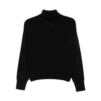 VANIS&Eacute; Rollkragenpullover - - Knitwear - Damen - Schwarzk - XS