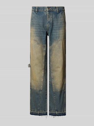 EightyFive Flared Jeans mit franz&ouml;sischen Eingrifftaschen