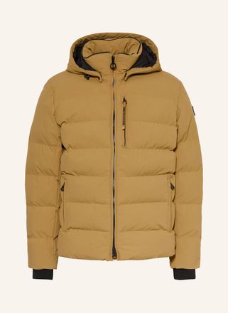 Wellensteyn Wellensteyn Steppjacke Blackbird Mit Abnehmbarer Kapuze braun