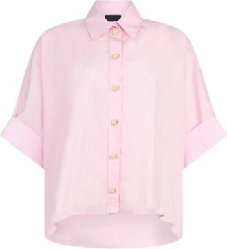 Liu Jo Femme, Blouses et Chemises, Rose, Taille: 42 FR Chemises
