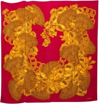 Chanel Pre-owned Vintage Silk Scarf - Femme - Pre-owned - Multicolore - Taille: ONE Size