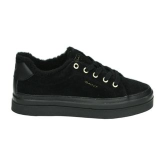 GANT Sportliche Niedrige Avona Schwarze Wildlederschuhe - - Shoes - Damen - Schwarzk - 40 EU