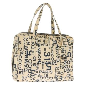 Chanel Pre-owned Canvas Tote - - Pre-owned - Damen - Wei&szlig; - ONE SIZE