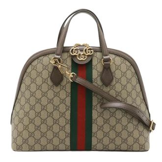 Gucci Pre-owned Sac 2-en-1 Ophidia GG Supreme en Cuir - Femme - Pre-owned - Beige - Taille: ONE Size