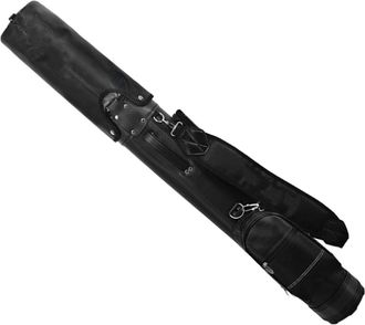 Generic PU-Clubtasche, Stabile St&uuml;tzstruktur mit Organizer-Taschen f&uuml;r die Aufbewahrung von Club-&Uuml;bungstaschen und Instanzen (Black)