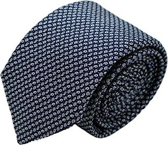 Emanuel Ungaro Cravate homme de marque Bleu marine à motifs fantaisie