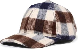 Aquascutum unisex, Accessoires, Multicolore, Taille: ONE Size Club Check Baseball Cap