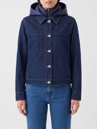 Colmar Veste courte en coton m&eacute;lang&eacute; avec capuche amovible et col classique