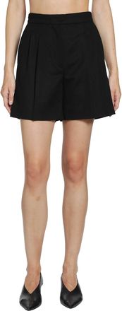 Max Mara Wool Broadcloth Shorts