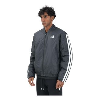 adidas Homme, Vestes, Noir, Taille: XL Essentials Climawarm 3-Stripes Insulated Bomber Jacket