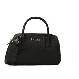 Kazar Schwarze kleine Handtasche mit Riemen und Griffen - - Bags - Damen - Schwarzk - ONE SIZE
