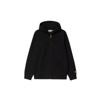 Carhartt Work in Progress Zip-Sweatshirt mit durchgehendem Rei&szlig;verschluss - - Sweatshirts & Hoodies - Herren - Schwarzk - M