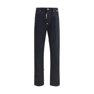 Dsquared2 Homme, Jeans, Noir, Taille: XL Jean droit en coton