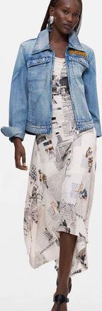 Desigual veste imprim&eacute;e Mickey bleue