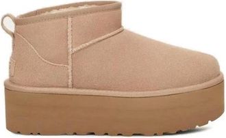 UGG Ugg, Femme, Chaussures, Beige, Taille: 40 EU Classic Ultra Mini Platform