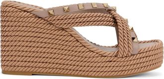 Valentino Garavani Femme, Chaussures, Beige, Taille: 41 EU Sandales