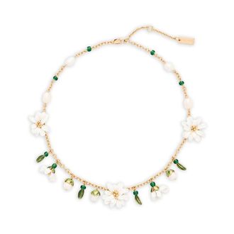 Marc Jacobs Femme, Accessoires, Jaune, Taille: ONE Size Rooted Daisy Necklace with Flowers