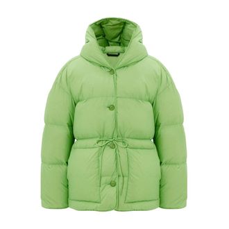 Ienki Ienki Kapuzen-Pufferjacke - - Jackets - Damen - Gr&uuml;n - S