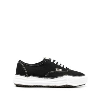Miharayasuhiro Mihara Yasuhiro, Homme, Chaussures, Noir, Taille: 42 EU Baker Original Sole Canvas Low-Top Baskets