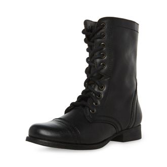 Steve Madden Troopa Womens, Black, 40 EU / 10 US