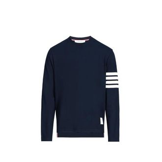 Thom Browne Langarm T -Shirt - Blau