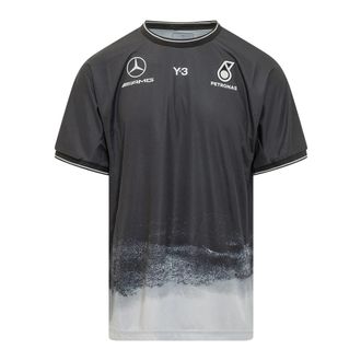 Yohji Yamamoto F1 Mechanics T-Shirt - - Sport - Herren - Schwarzk - S