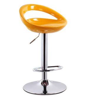 Generic Barhocker, moderner, h&ouml;henverstellbarer Barhocker mit drehbarer R&uuml;ckenlehne (60-80 cm