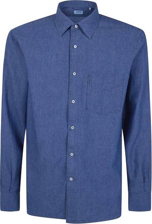 Aspesi Homme, Chemises, Bleu, Taille: M Casual Chemises