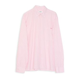 Soulland VIT Streifenhemd - - Blouses & Shirts - Damen - Rosa - M/L