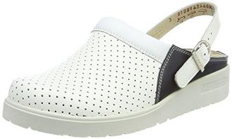 Berkemann Mixte Tec-Pro-Brage Health Care Professional Shoe, Blanc Weiß Ocean, 35.5 EU