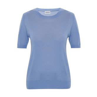P.A.R.O.S.H. Blauer Rundhalspullover - - Knitwear - Damen - Blau - L