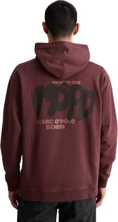 Marc O'Polo Denim Hoodie relaxed aus recycelter Baumwolle