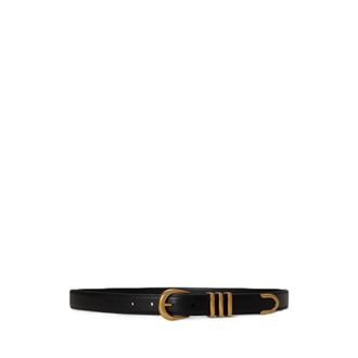 Ralph Lauren Lederg&uuml;rtel - - Accessories - Damen - Schwarzk - S