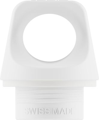 Sigg Screw Top White Verschluss (One Size), Ersatzteil Trinkflasche mit Enghals oder WMB Adapter, auslaufsicherer Verschluss