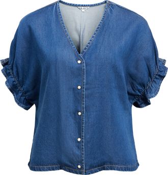 Object Objframe 2/4 V-Neck Re Top Noos