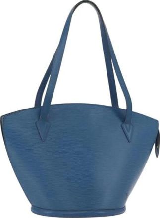 Louis Vuitton Sac port&eacute; &eacute;paule doccasion - Femme - Pre-owned - Bleu - Taille: ONE Size