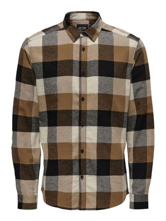 Only & Sons ONSGUDMUND LS 3T Check Shirt NOOS