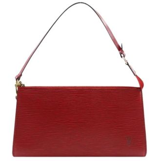 Louis Vuitton Sac bandouli&egrave;re vintage Pre-owned - Femme - Pre-owned - Rouge - Taille: ONE Size