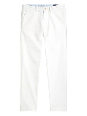 Polo Ralph Lauren pantalon stretch en serge - Blanc
