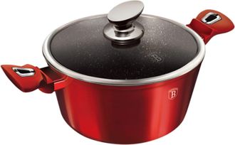 Berlinger Haus BH/6192 - Verkauf mit Deckung, 30 cm, Burgundy Edition von Metal Line