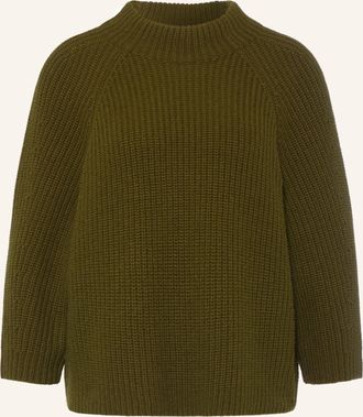 Lilienfels Lilienfels Pullover Mit 3/4-Arm Und Cashmere gruen