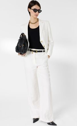 Gerard Darel Veste de tailleur en lin - TERYA - Ecru