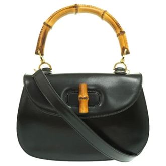 Gucci Pre-owned Cuir sacs-gucci - Femme - Pre-owned - Noir - Taille: ONE Size