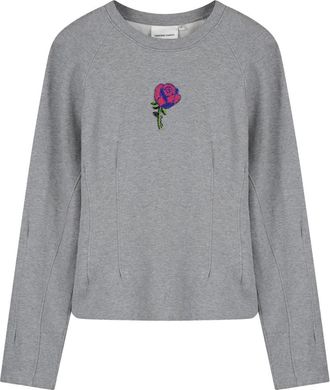 Fab By Fabienne Chapot Fabienne Chapot - Pull Dhelia Rose - Femme - Sweatshirts et sweats &agrave; capuche - Gris - Taille: 46 FR