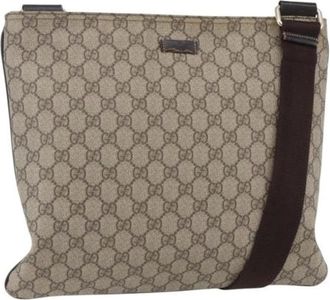 Gucci unisex, Pre-owned, Beige, Taille: ONE Size Sac bandouli&egrave;re vintage Pre-owned