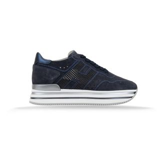 Hogan Wildleder Schn&uuml;rsneaker f&uuml;r Damen - - Shoes - Damen - Blau - 35 EU