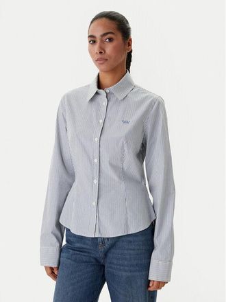 Guess Hemd W6RH66 WH7Q1 Blau Regular Fit