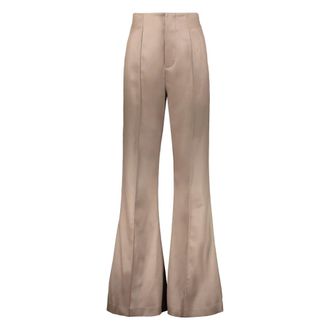 Fabiana Filippi Femme, Pantalons, Brun, Taille: 32 FR Pantalon &Eacute;vas&eacute; Taille Haute