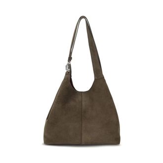 Coccinelle Sac bandouli&egrave;re C-Easy en daim - Femme - Sacs - Brun - Taille: ONE Size