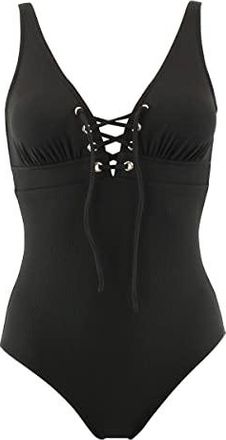 Janine Robin Maillot de Bain 1 pièce Coques Amovibles Allure 50